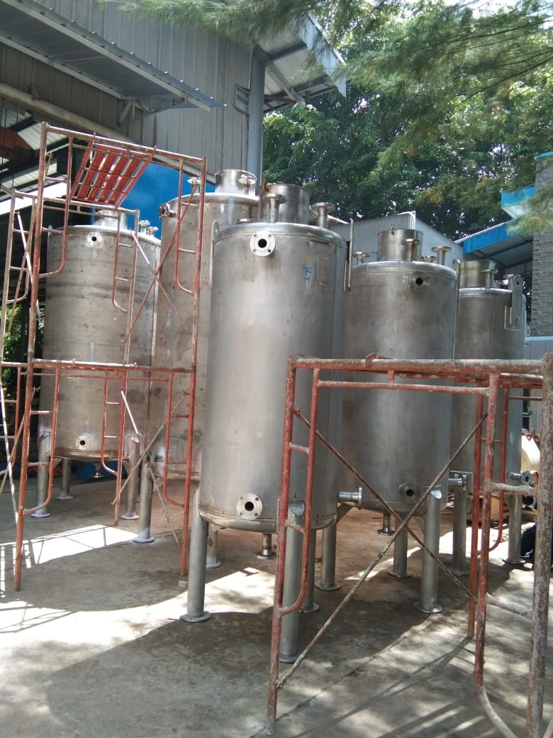 Dimensi Tangki Stainless Steel 5000 liter - JAVA TEKNIK MANDIRI